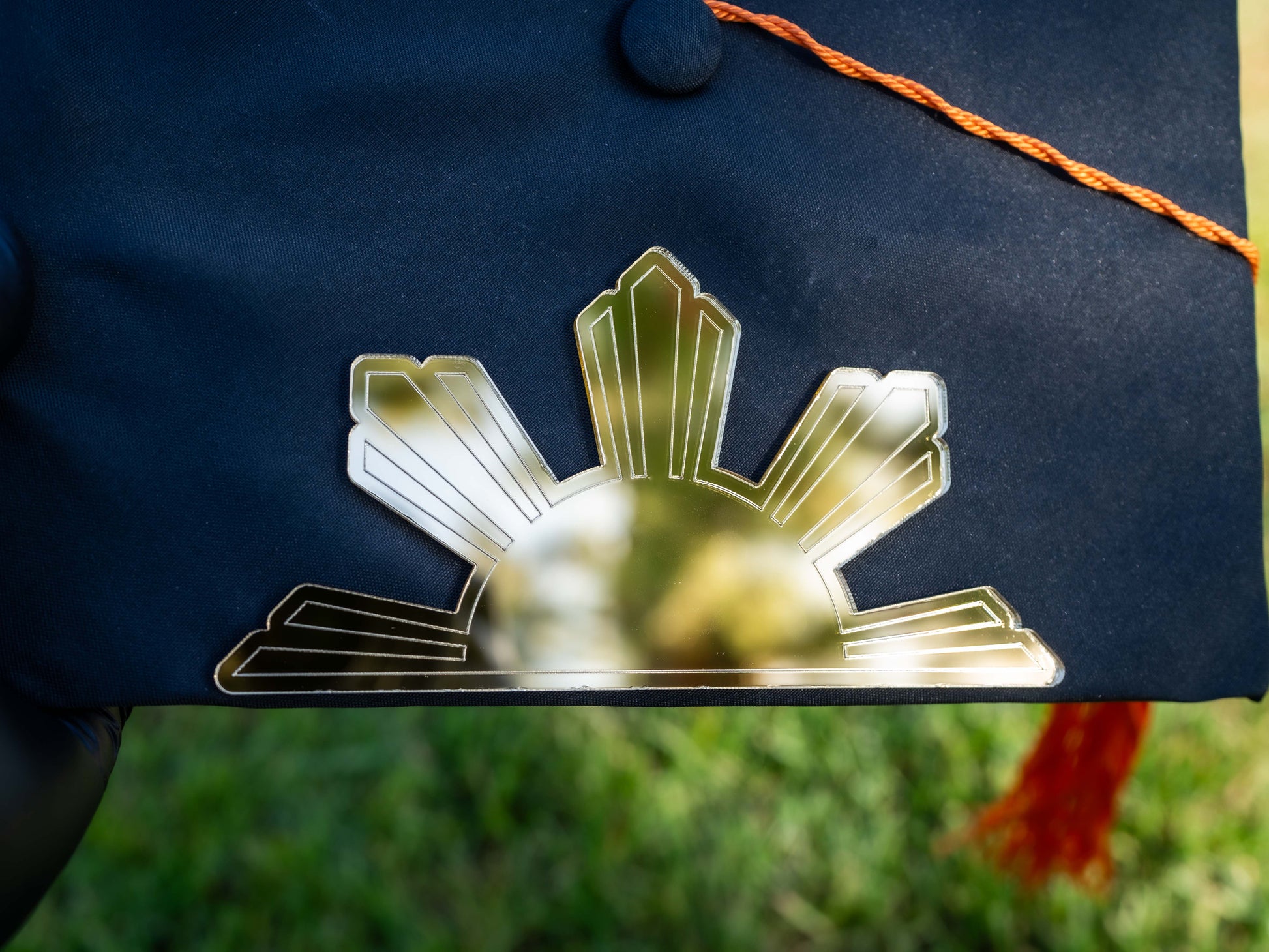 Filipino Araw Graduation Cap Topper (Philippine Sun Design ...